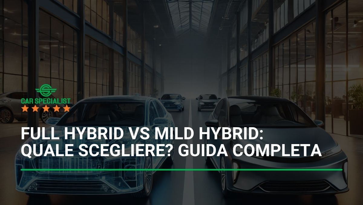 Full Hybrid vs Mild Hybrid: quale scegliere? Guida completa